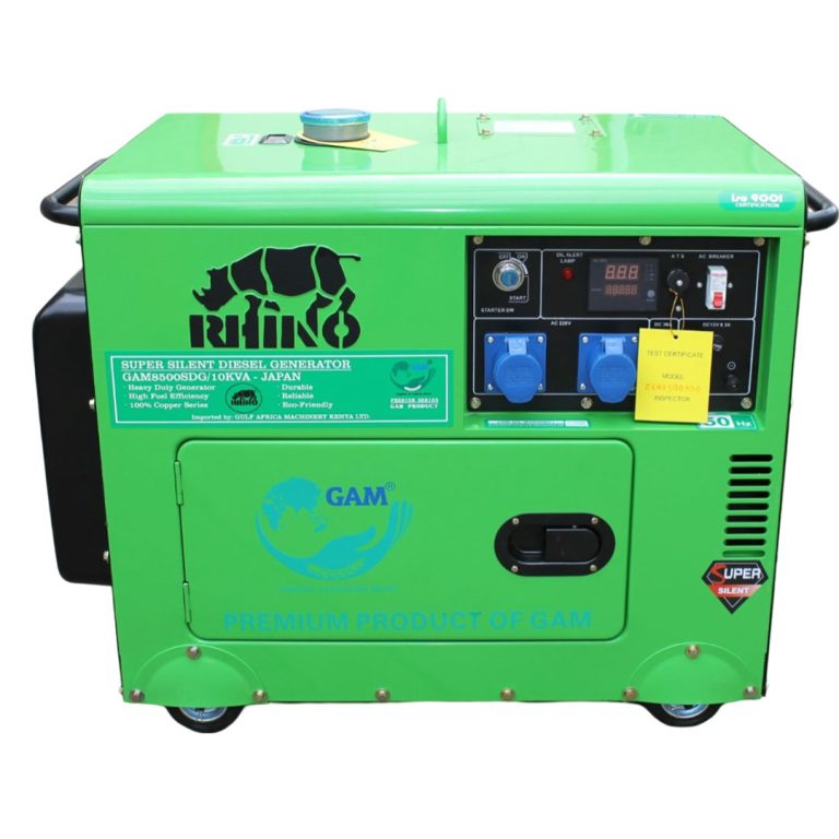 Rhino 10kva Silent Diesel Generator - Metro Stores