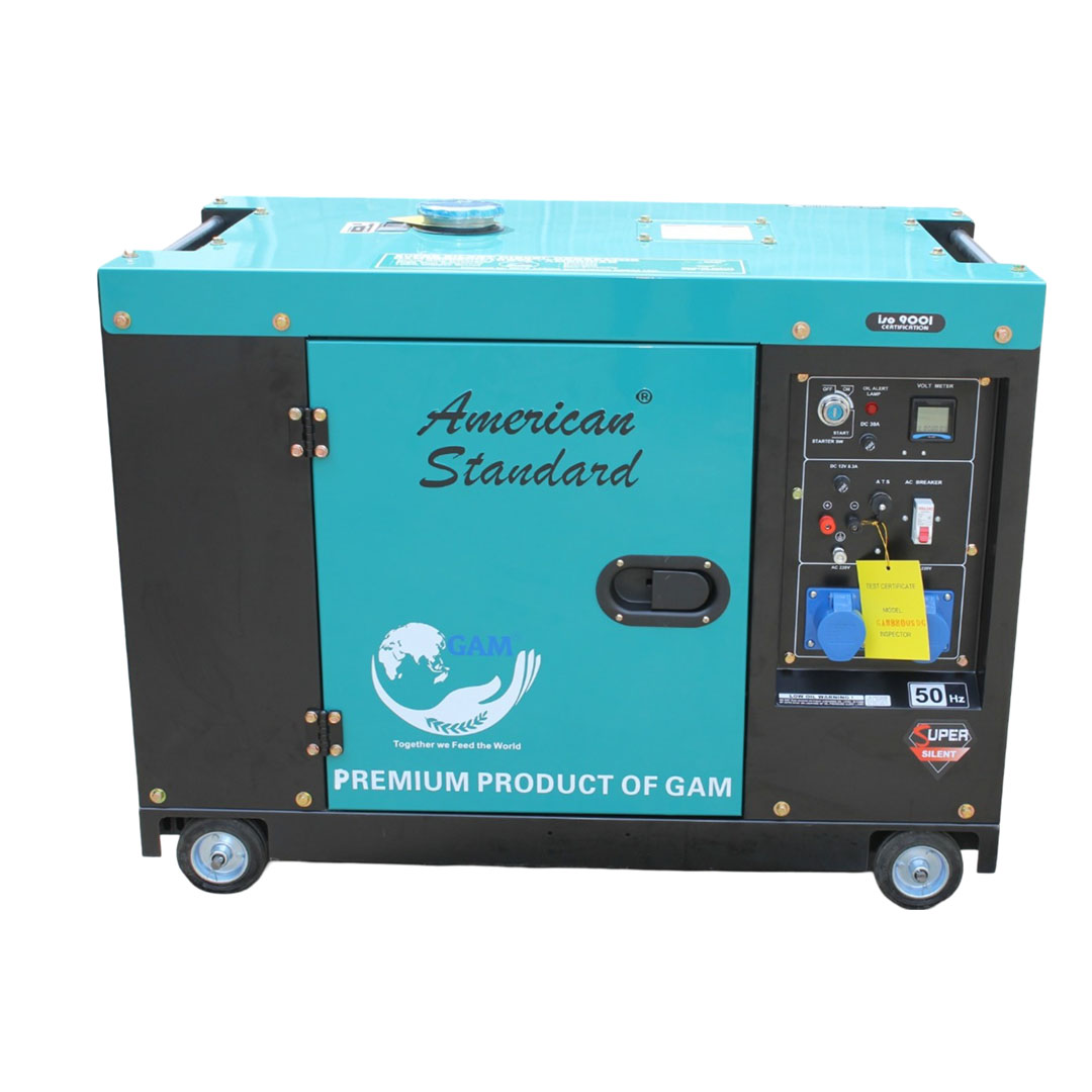 American Standard 10kva Silent Diesel Generator - Metro Stores